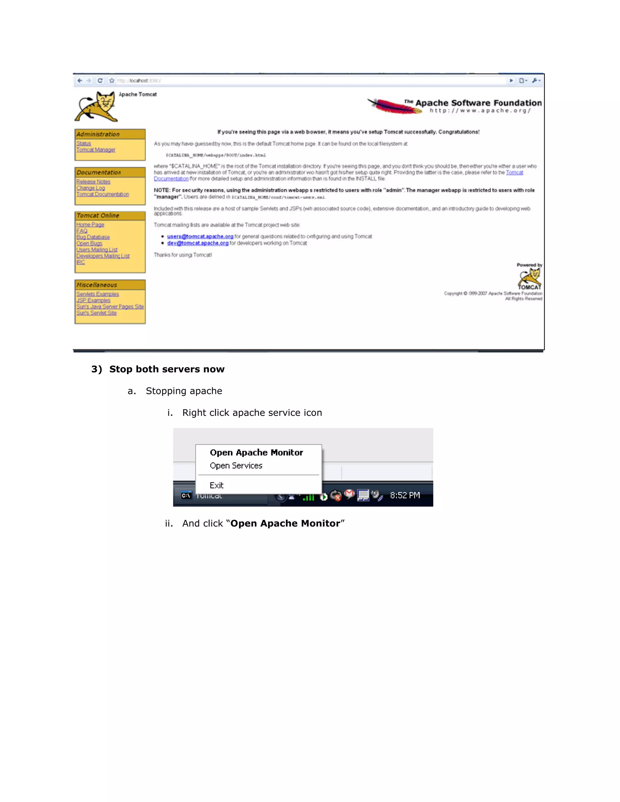 Integrating Tomcat And Apache On Windows | PDF Integrating Tomcat And Apache On Windows | PDF