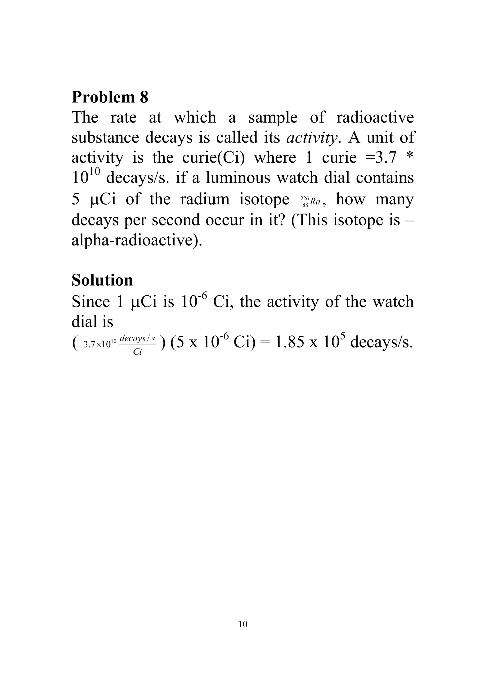 Lesson Nuclear Reactions Radioactivity | PDF