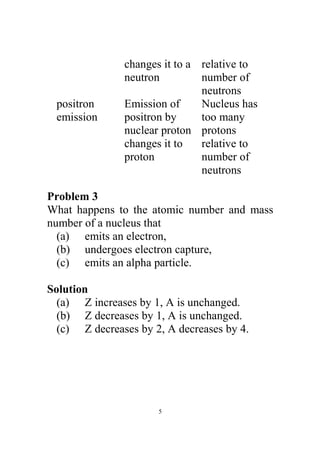 Lesson Nuclear Reactions Radioactivity | PDF
