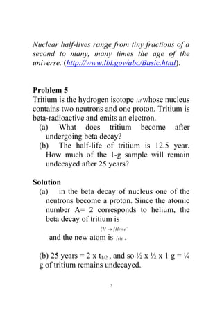 Lesson Nuclear Reactions Radioactivity | PDF