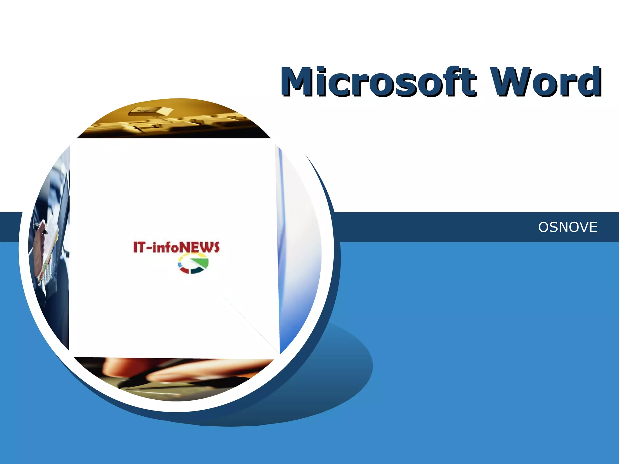 Microsoft Word osnove | PPT
