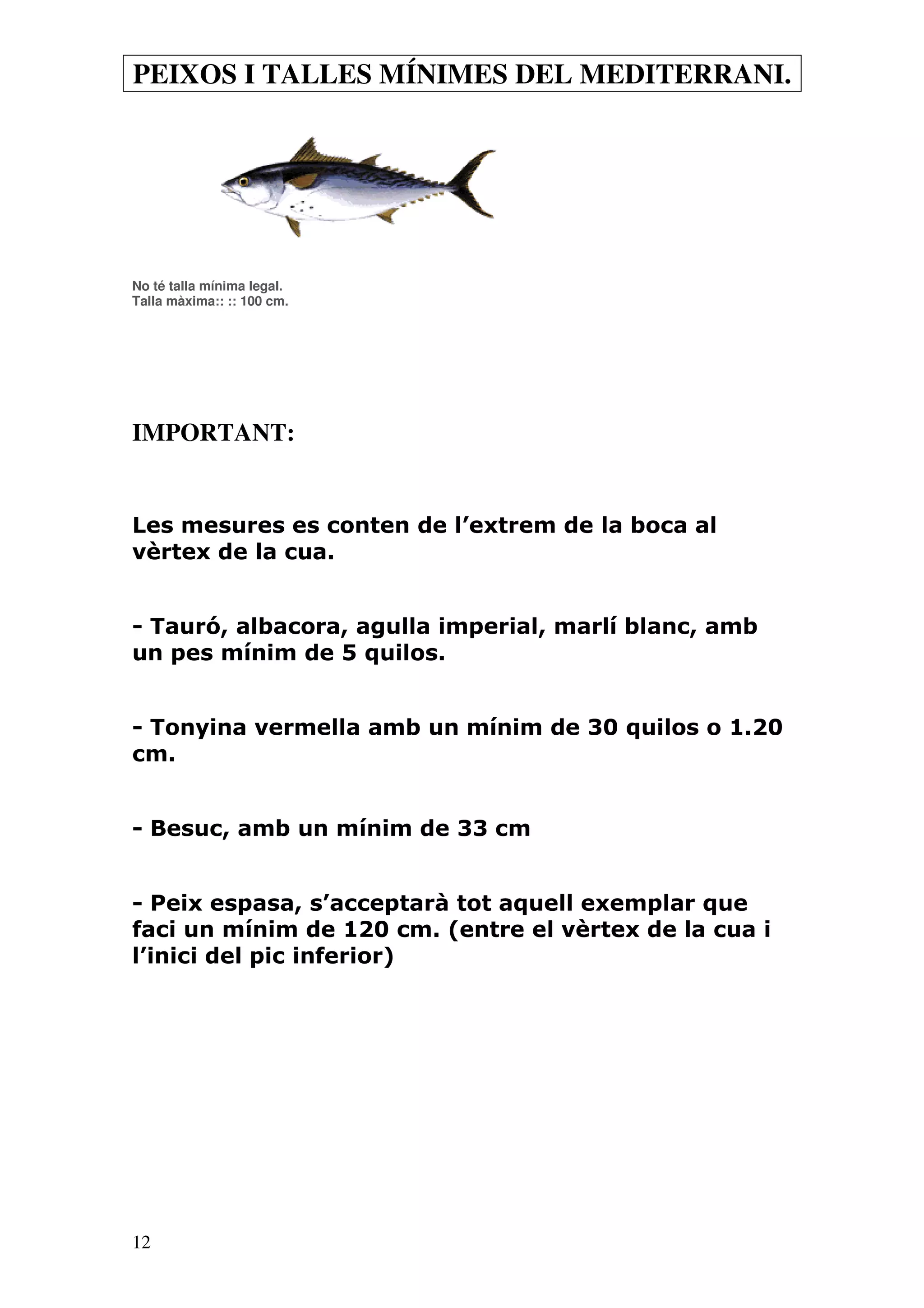 PEIXOS DEL MEDITERRANI | PDF