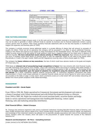 Microsoft Word - TMXO_Initiation_Report new | PDF