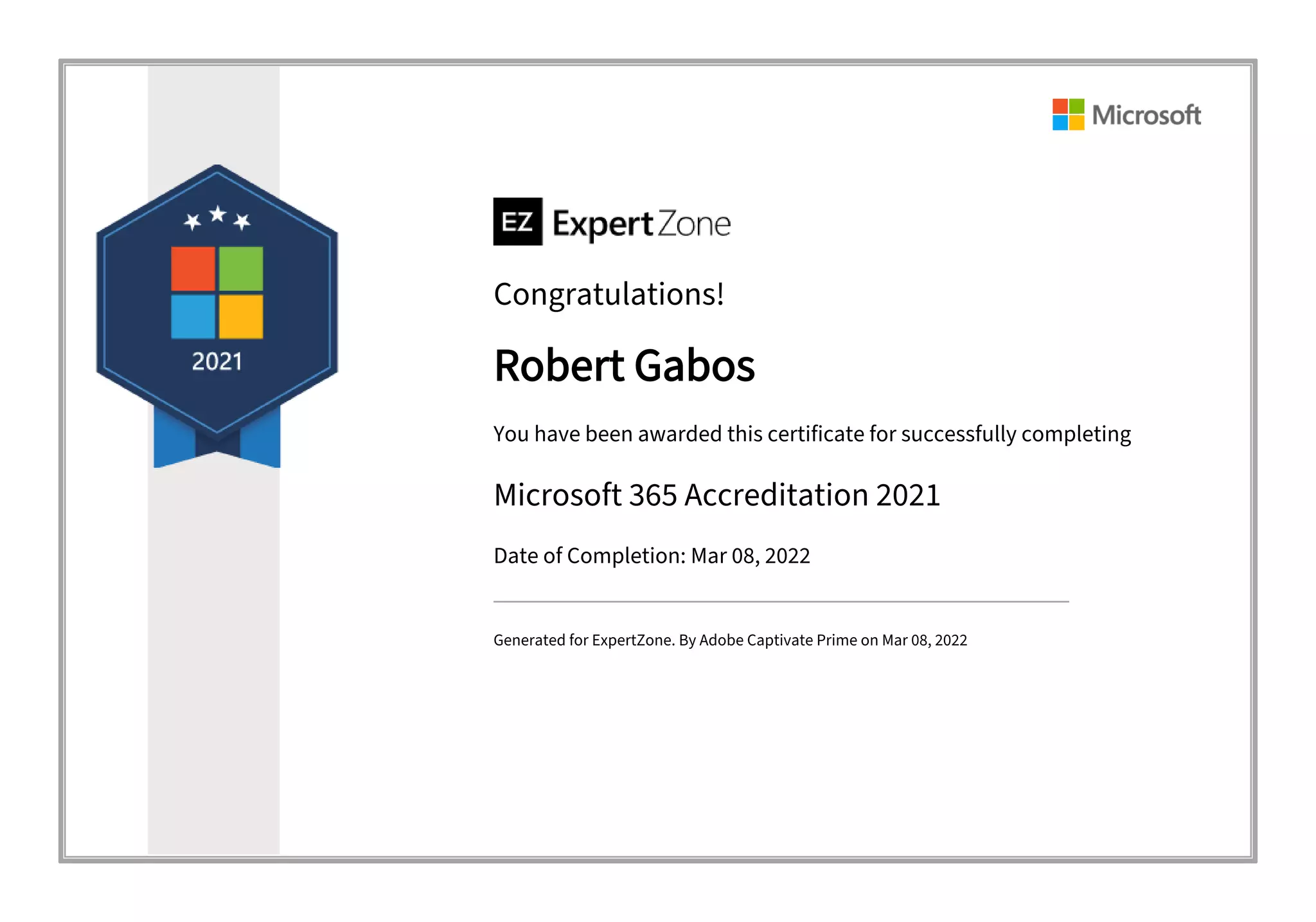 Microsoft 365 accreditation 2021 | PDF