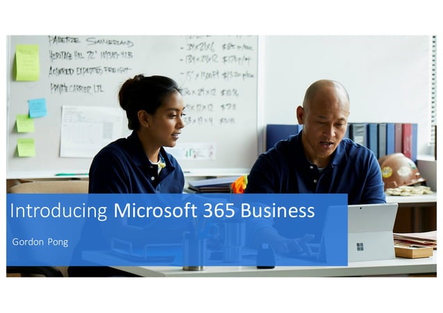 Microsoft 365 business presentation | PDF