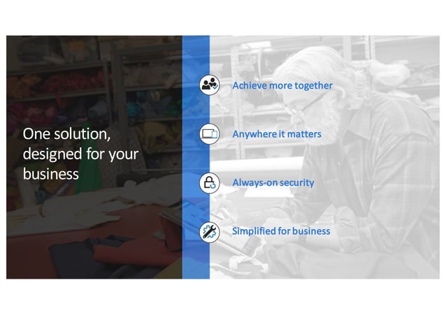 Microsoft 365 business presentation | PDF