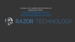 Microsoft 365 Business - Presented by Razor Technology | PDF