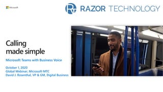 Microsoft 365 Business Voice | PPT