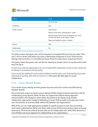 Microsoft 365 Collaboration Blueprint for UK Government - Technical ...