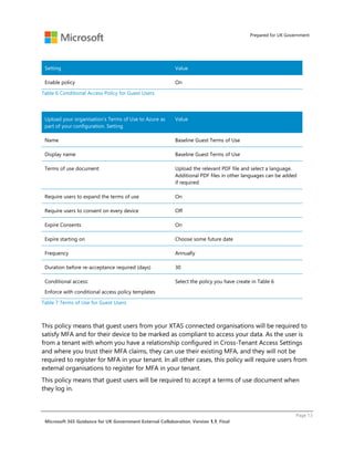 Microsoft 365 Collaboration Blueprint for UK Government - Technical ...