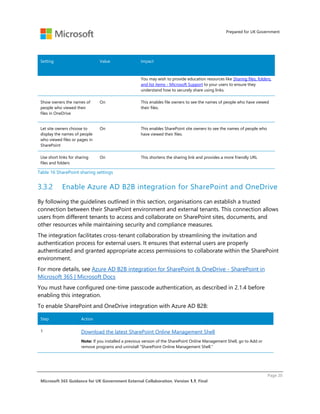 Microsoft 365 Collaboration Blueprint for UK Government - Technical ...