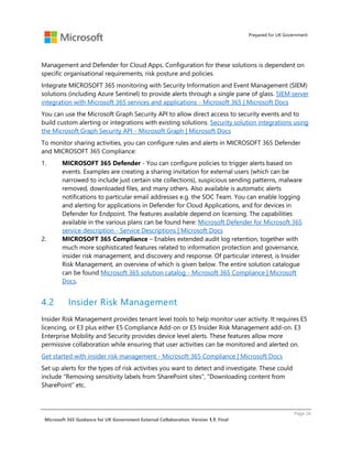 Microsoft 365 Collaboration Blueprint for UK Government - Technical ...