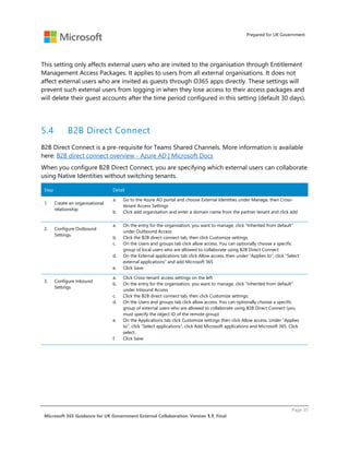 Microsoft 365 Collaboration Blueprint for UK Government - Technical ...