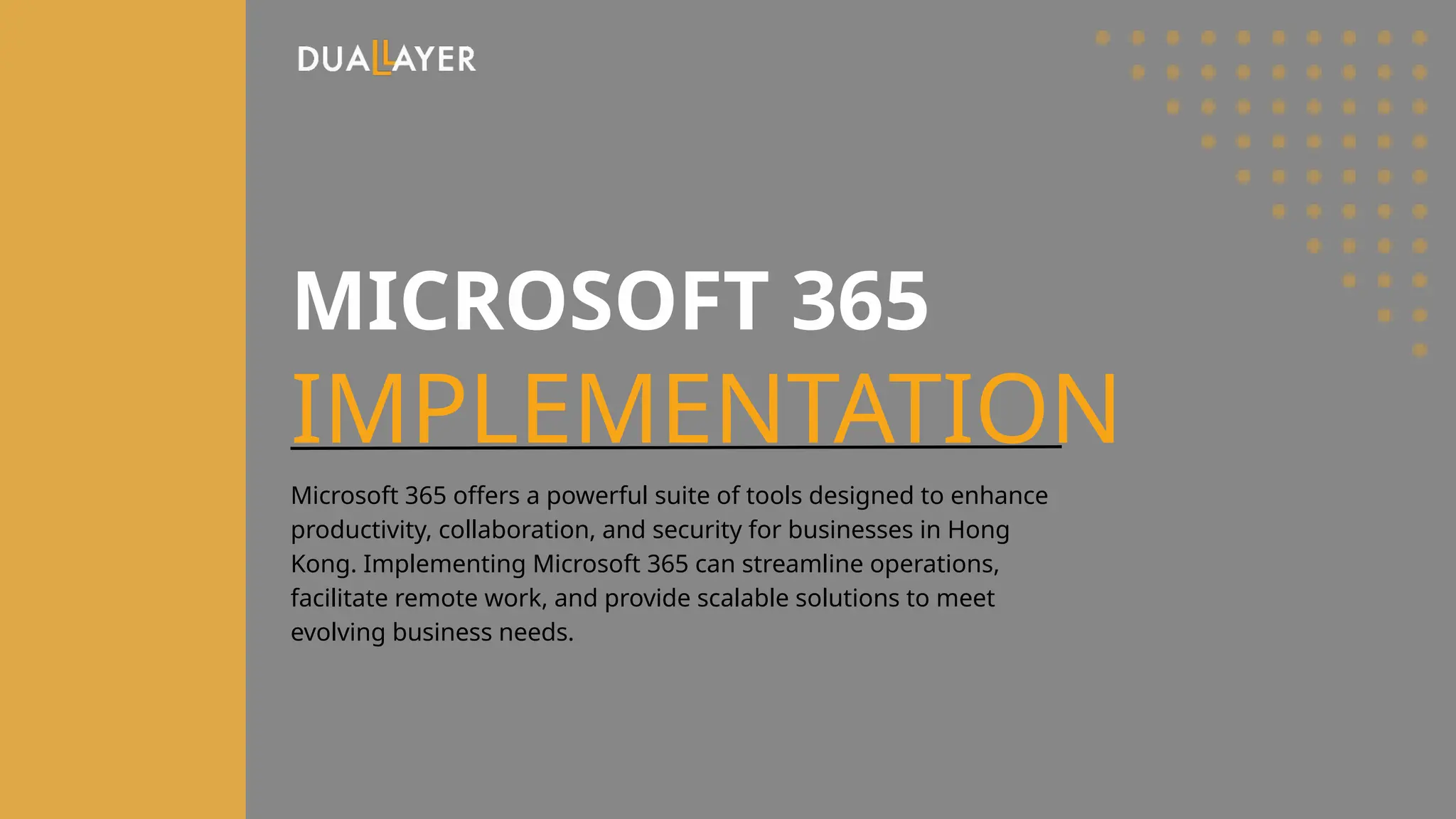 Microsoft 365 Implementation: Boosting Business Efficiency | PPTX Microsoft 365 Implementation: Boosting Business Efficiency | PPTX