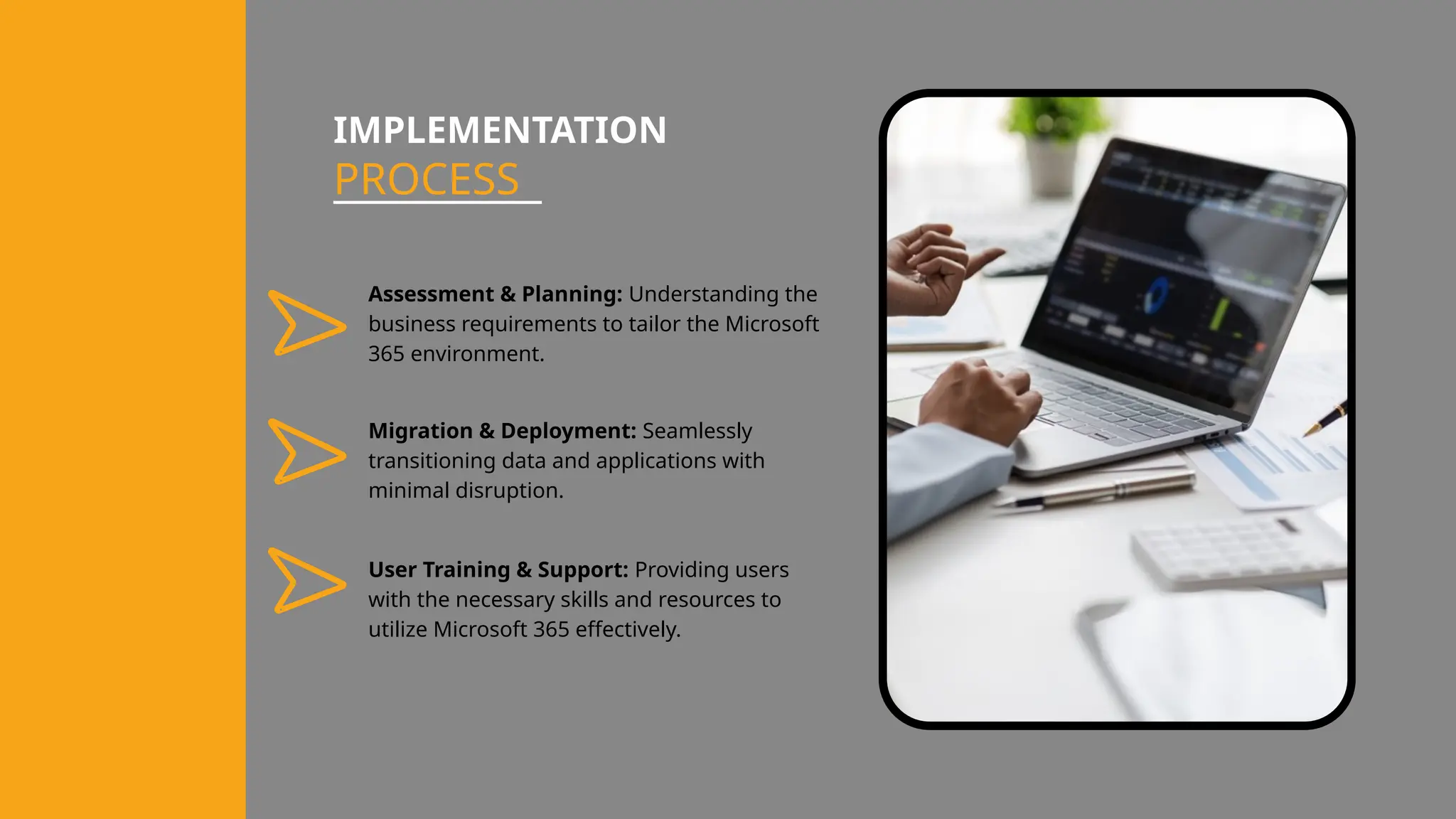 Microsoft 365 Implementation: Boosting Business Efficiency | PPTX