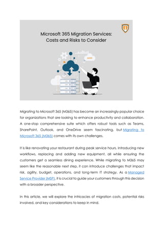 microsoft 365 migration services cost.pdf