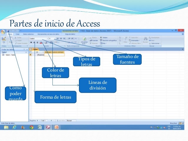 Microsoft access