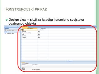 Microsoft Access - baze podataka osnovni elementi | PPT