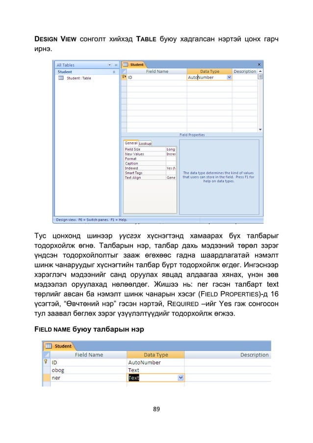 Microsoft access 2007 | PDF