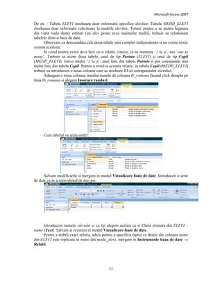 Microsoft access 2007_ro | PDF