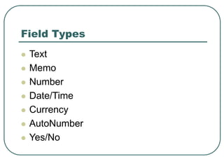 microsoft_access_working_with_forms_and_generating_reports__107.ppt | Databases | Computer ...