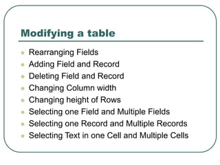 microsoft_access_working_with_forms_and_generating_reports__107.ppt | Databases | Computer ...