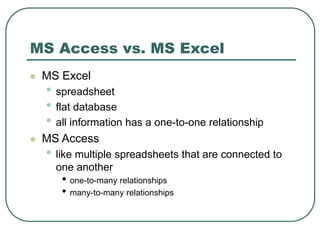 microsoft_access_working_with_forms_and_generating_reports__107.ppt | Databases | Computer ...