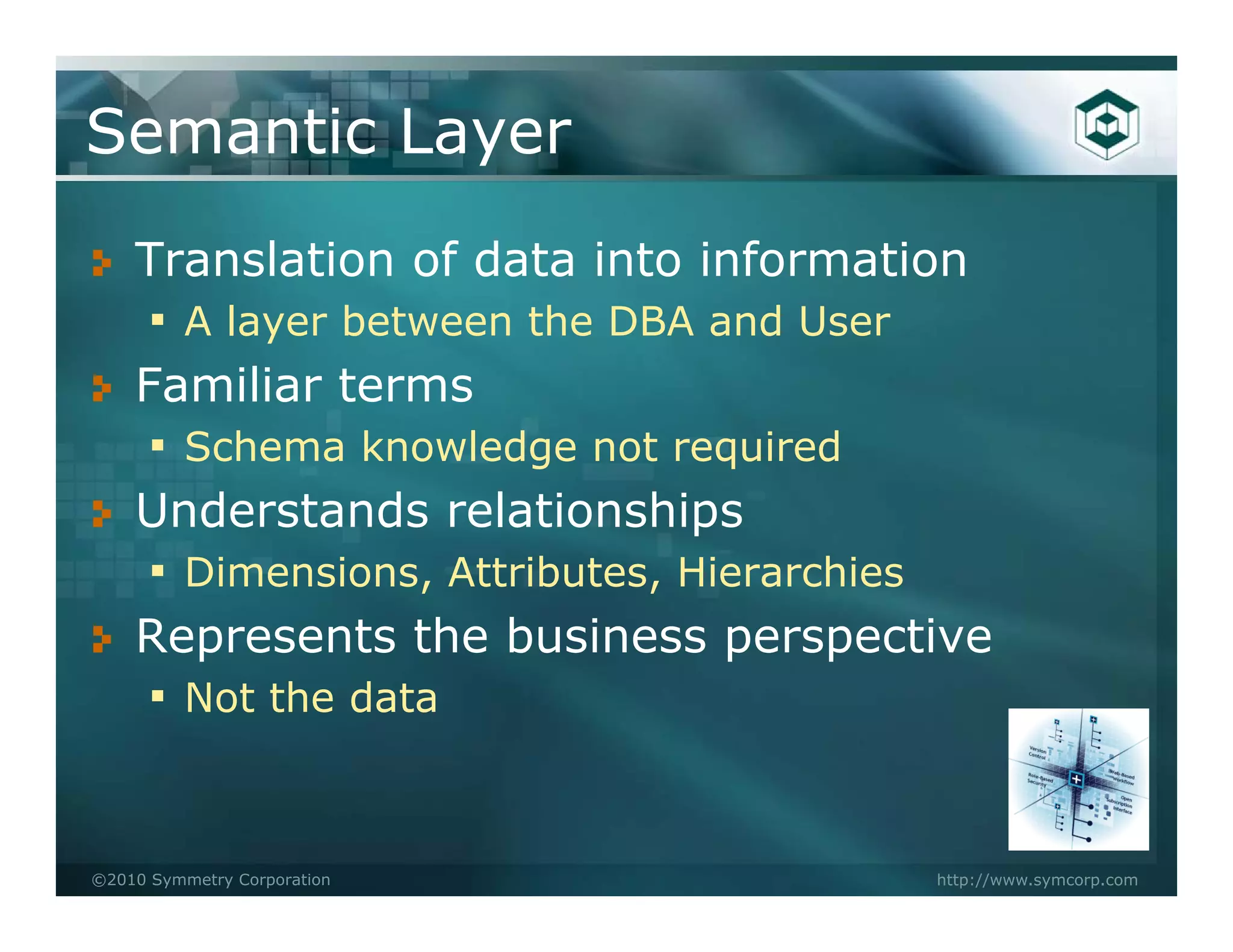 Microsoft Analysis Services July 2010 | PPT
