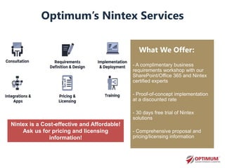 Microsoft and Nintex Forms | PPT