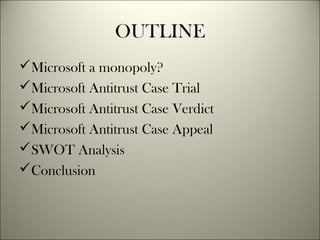 Microsoft antitrust case | PPT