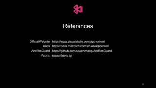 Microsoft app center | PPTX