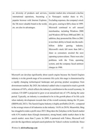 Microsoft assignment written by dichvuthuctap | PDF