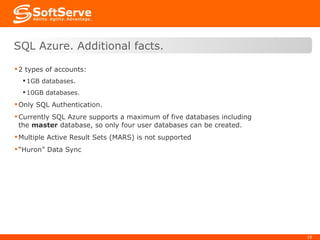 Microsoft Azure | PPT | Cloud Computing | Internet