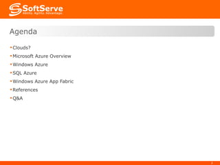 Microsoft Azure | PPT | Cloud Computing | Internet
