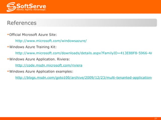 Microsoft Azure | PPT | Cloud Computing | Internet
