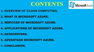 Microsoft azure | PPTX