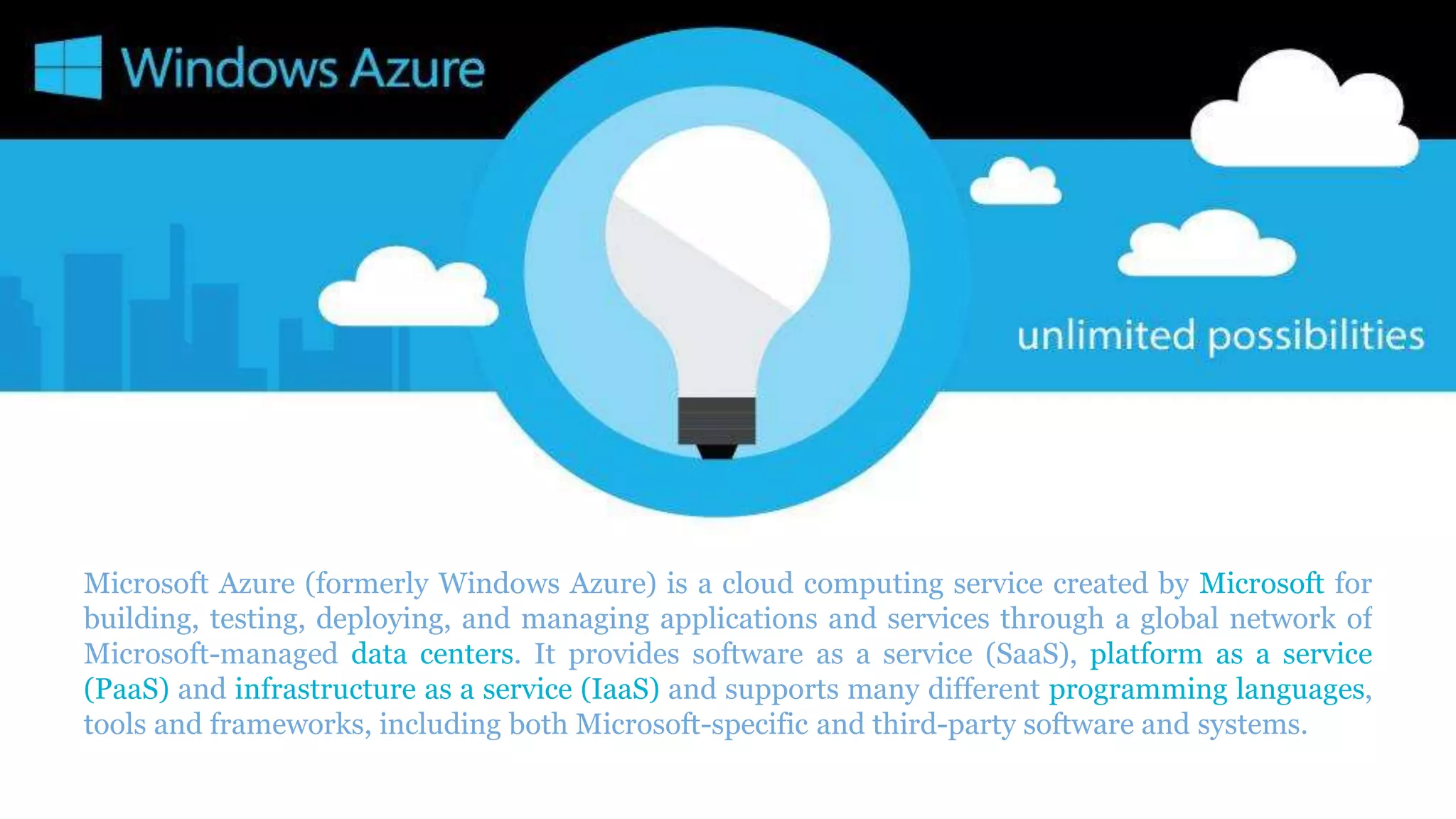 Microsoft azure | PPTX