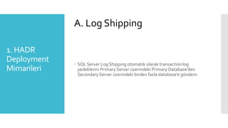 Microsoft Azure Sql Server HADR | PPT