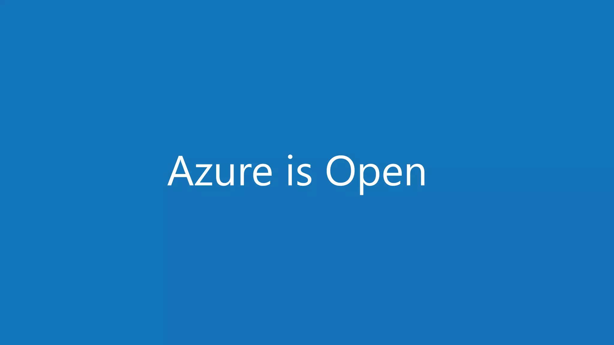 Microsoft Azure Technical Overview | PPTX