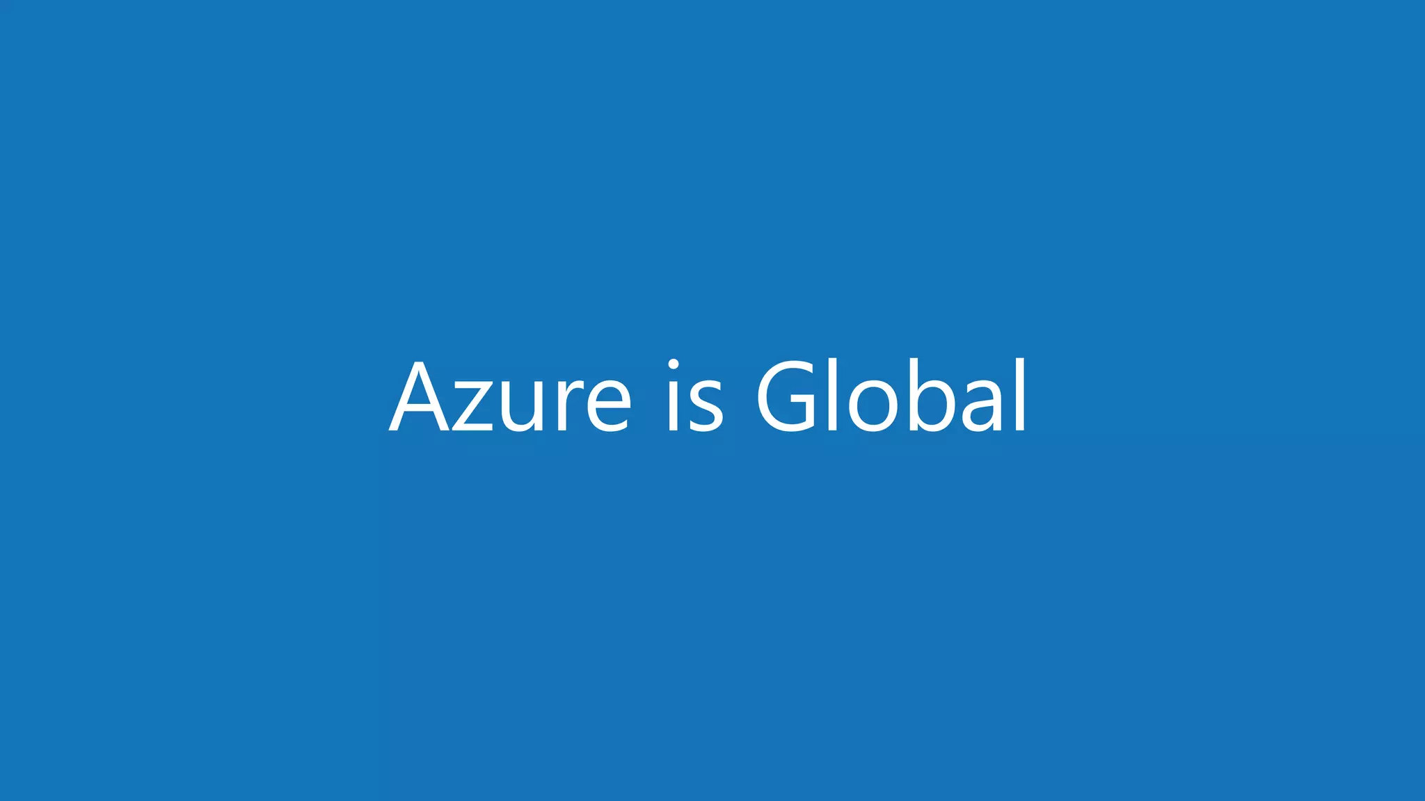 Microsoft Azure Technical Overview | PPTX