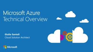 Microsoft Azure Technical Overview | PPT