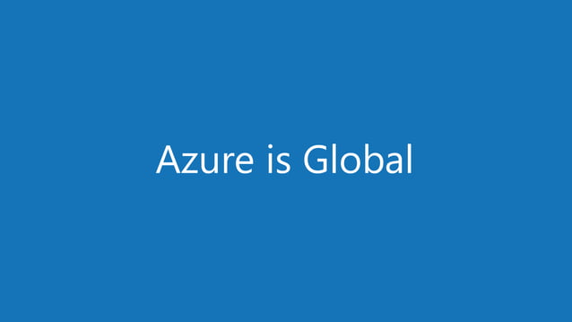Microsoft Azure Technical Overview | PPTX | Databases | Computer ...