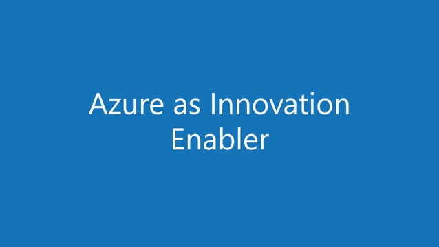 Microsoft Azure Technical Overview | PPTX | Databases | Computer Software and Applications