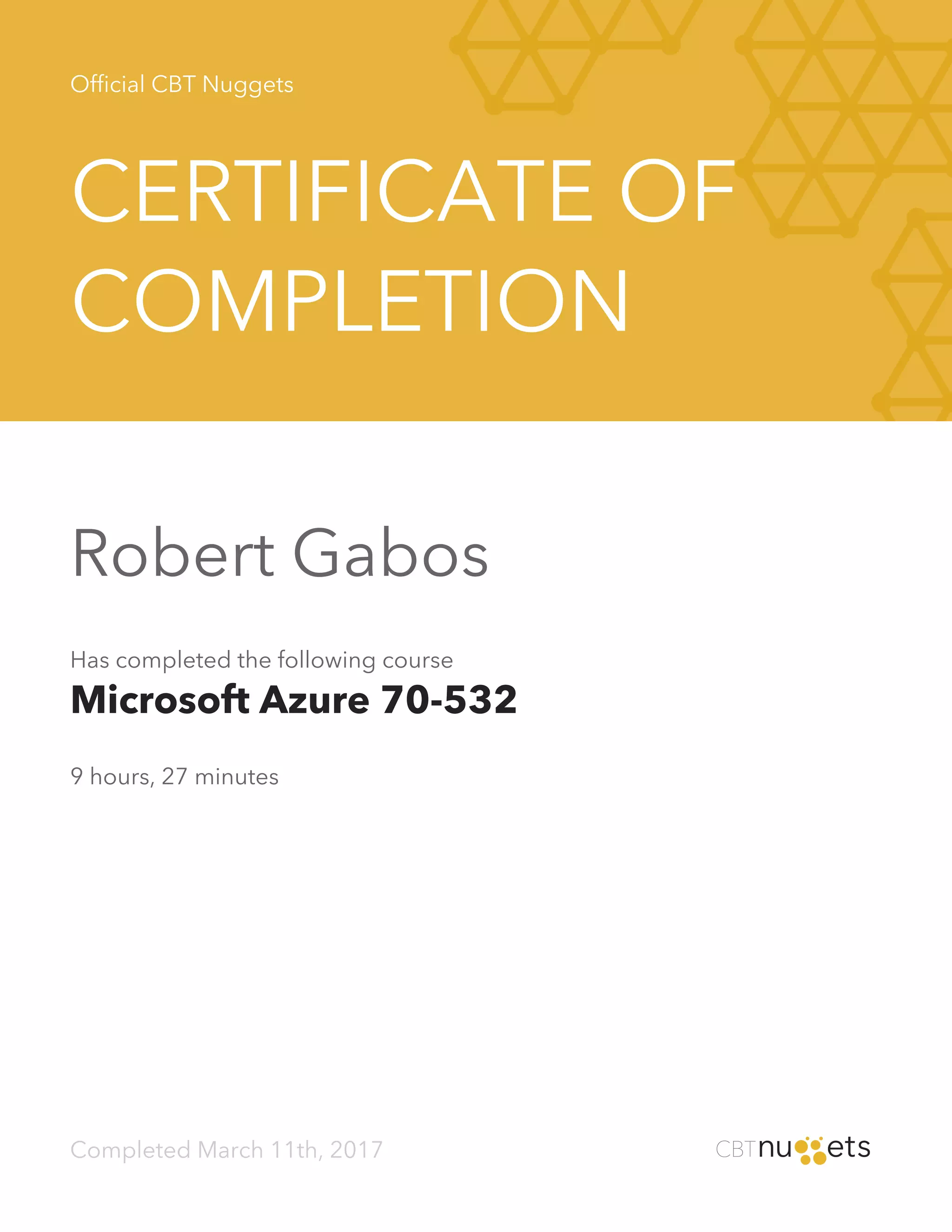 CBT Nuggets - Microsoft Azure 70-532 Developing Microsoft Azure ...