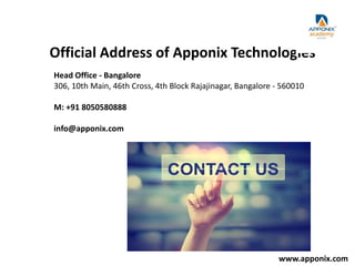 Apponix | PPT