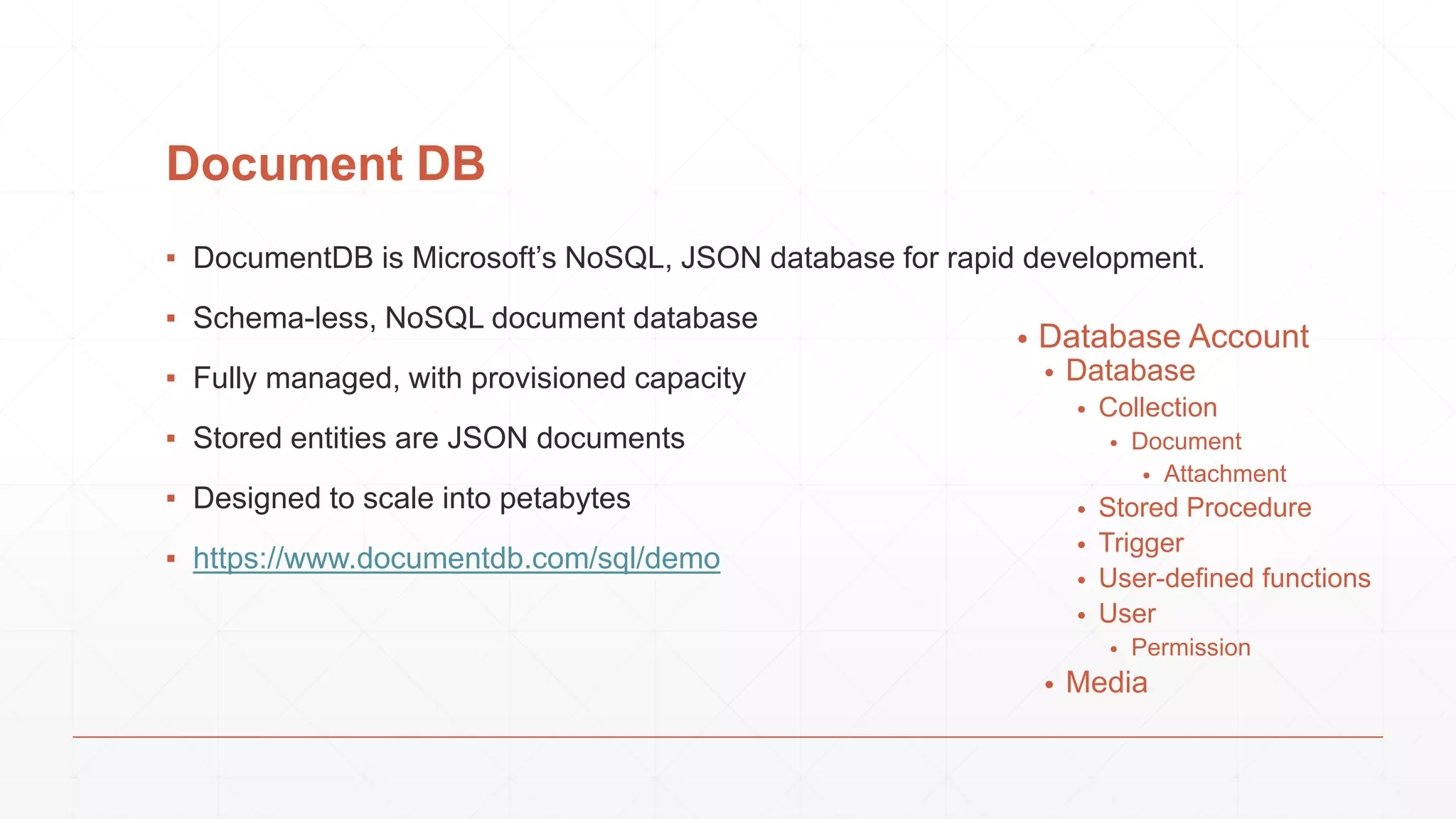 Microsoft azure database offerings | PPTX