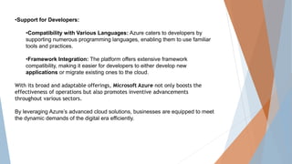 Microsoft Azure Explained: Unveiling the Cloud Computing Marvel | PDF ...