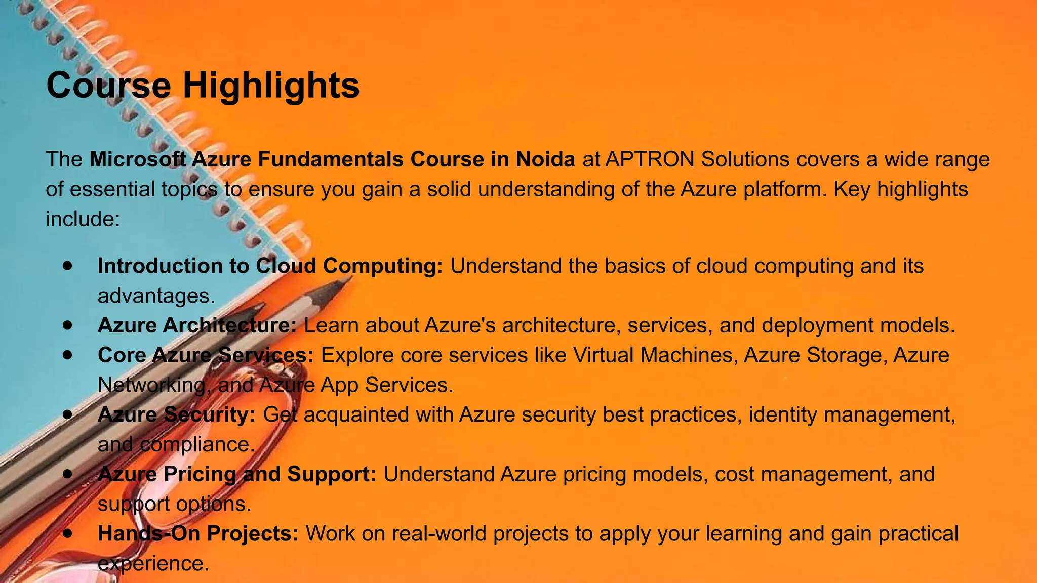Microsoft Azure Fundamentals Course in Noida.pptx