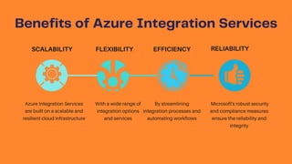 MICROSOFT AZURE INTEGRATION SERVICES.pptx | Cloud Computing | Internet