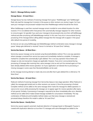 Microsoft azure interview questions | PDF